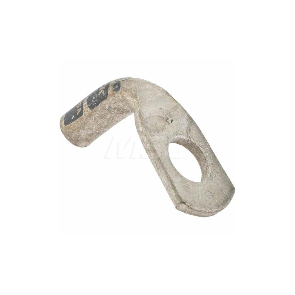 Made in USA - Right Angle Ring Terminal: Non-Insulated, 8 AWG, Crimp ...