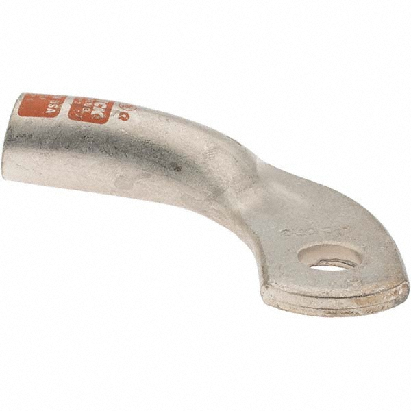 Made in USA - D Shaped Ring Terminal: Non-Insulated, 2/0 AWG, Crimp ...