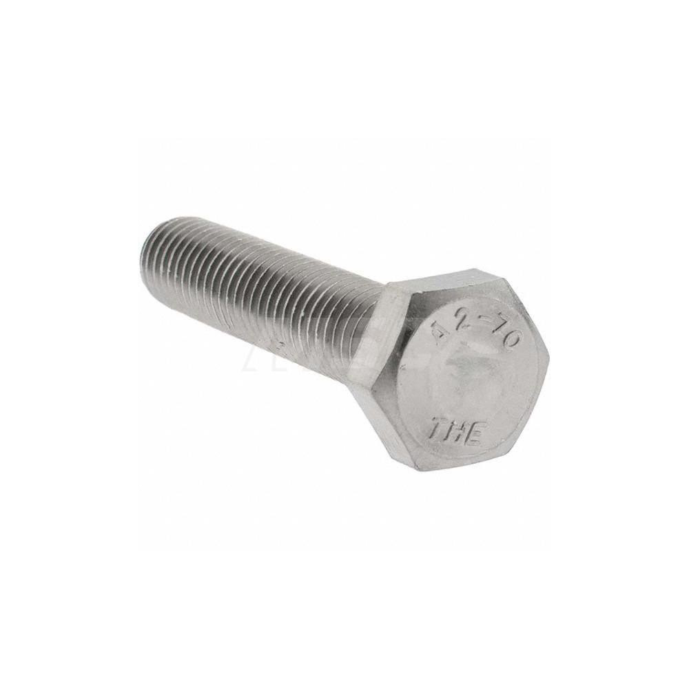 Value Collection - Hex Head Cap Screw: M8x1.25, 40.00 mm Length Under ...