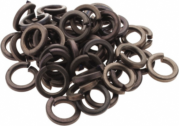 Value Collection - M8 Screw Grade 2 Steel Metric High Collar Split Lock ...