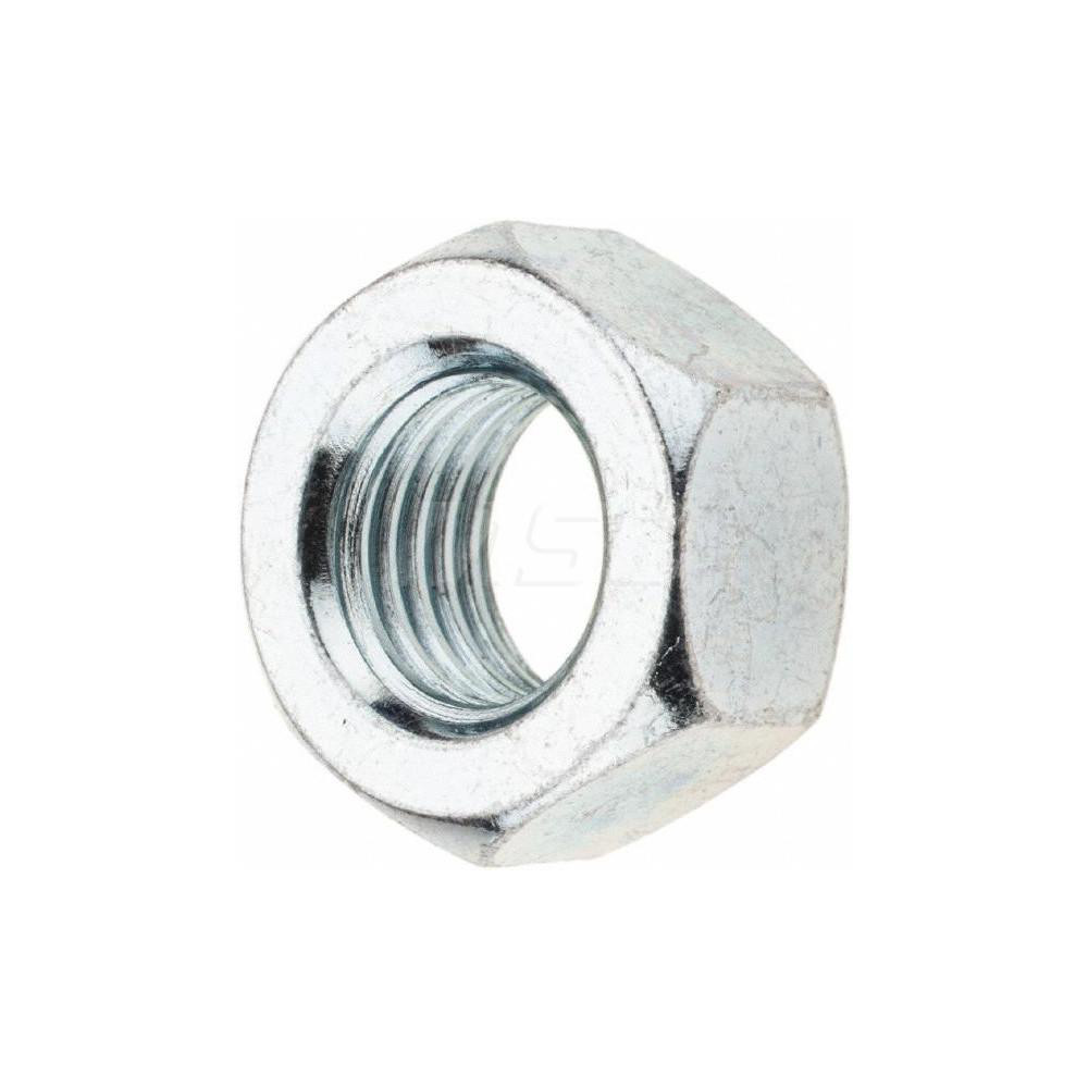 Value Collection - Hex Nut: M12x1.5, Grade Class 8 Steel, Zinc Finish ...