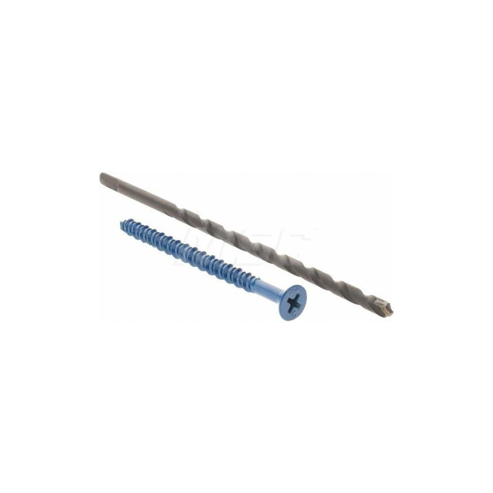 DeWALT Anchors & Fasteners - 3/16" Diam, 2-3/4" OAL, Phillips Drive ...
