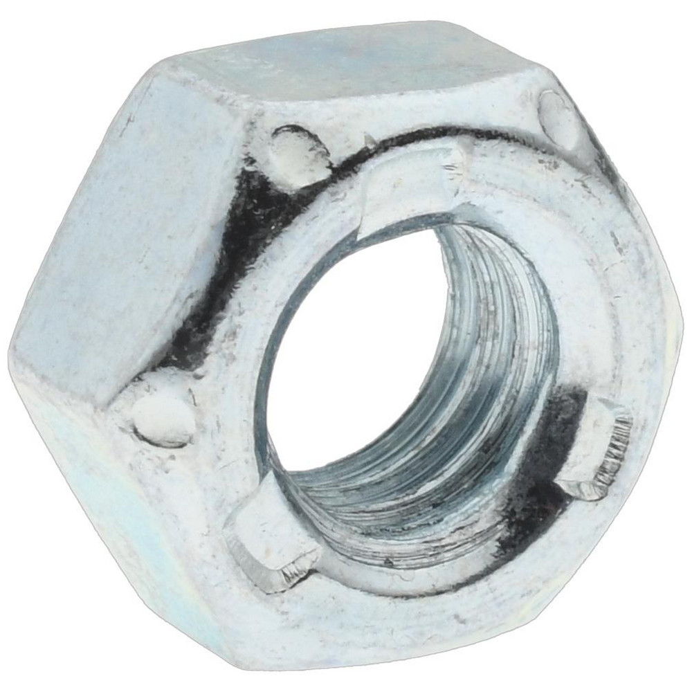 Value Collection - Hex Lock Nut: Metal Insert, 5/16-18, Grade C Steel ...