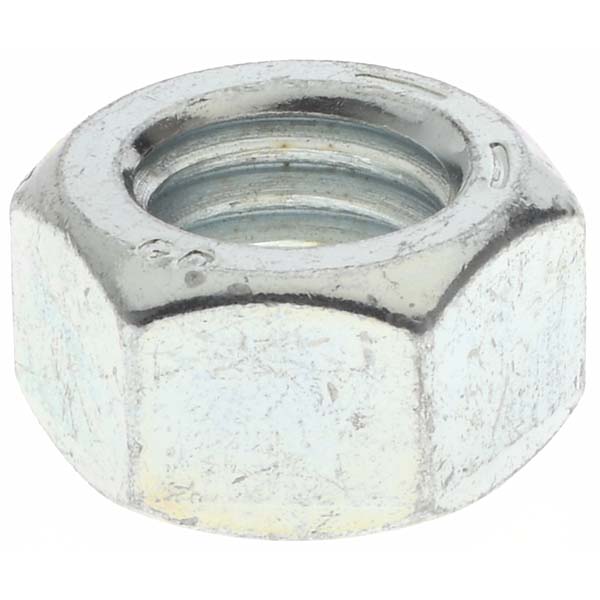 Value Collection - Hex Nut: 1/2-13, Grade 8 Steel, Zinc Finish | MSC Direct
