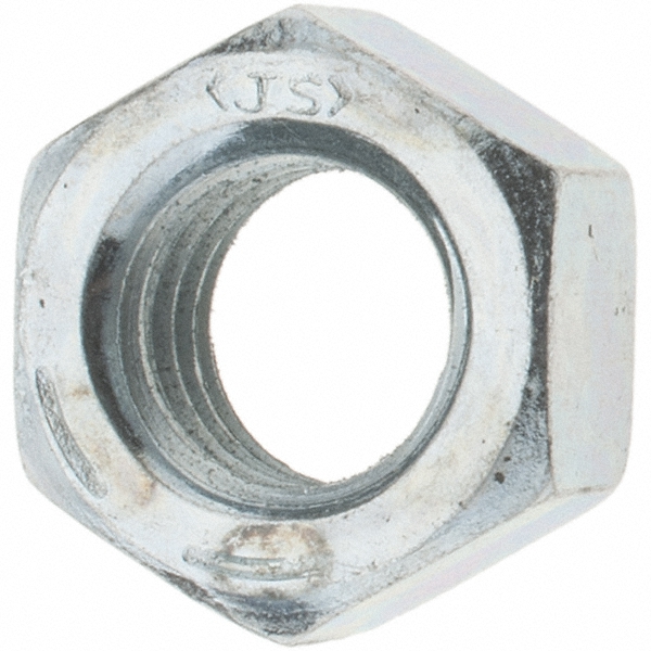 Value Collection - Hex Nut: 3/8-16, Grade 8 Steel, Zinc Finish | MSC Direct