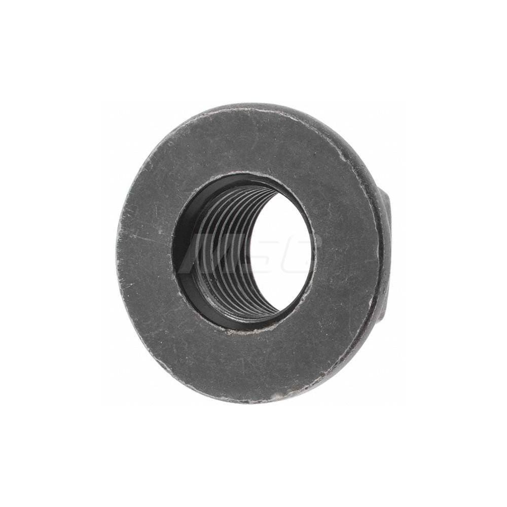 Made in USA - Hex Flange Lock Nut: Distorted Thread Lock, 1/2-20, Grade ...
