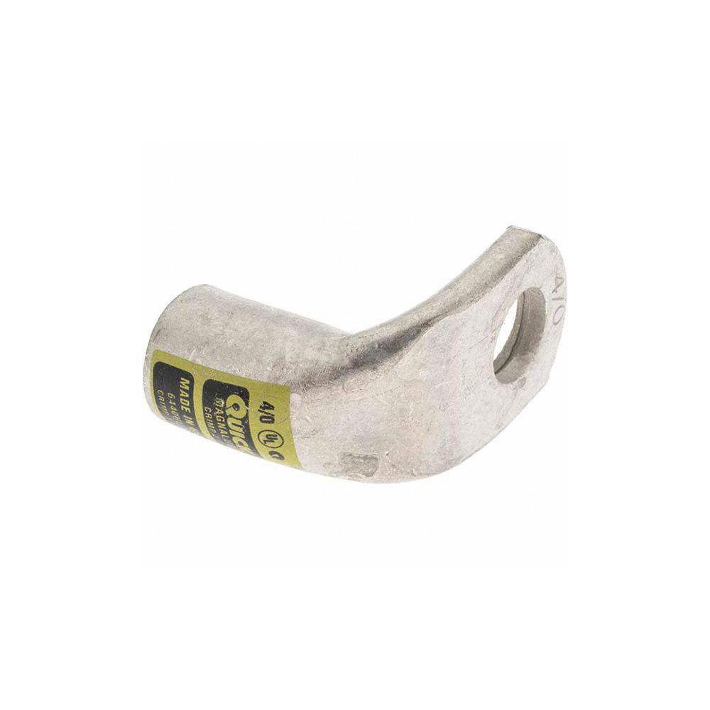 Made in USA - Right Angle Ring Terminal: Non-Insulated, 4/0 AWG, Crimp ...
