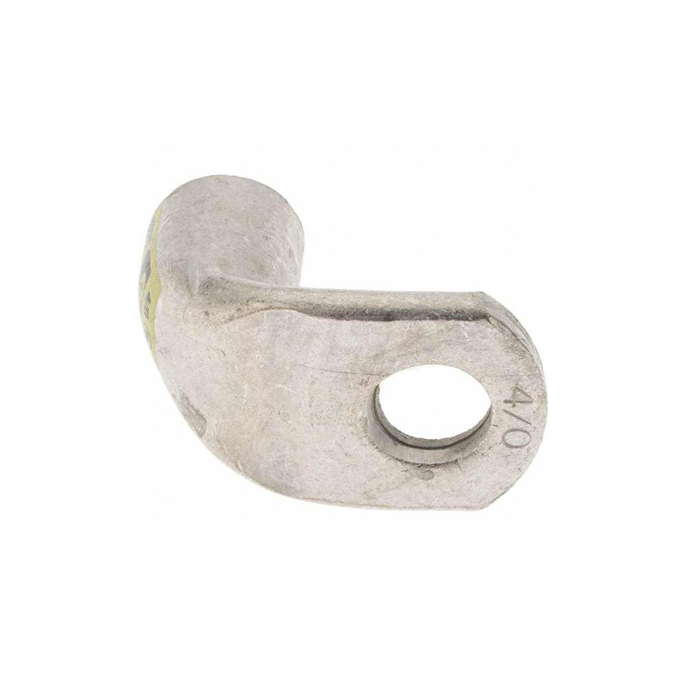 Made in USA - Right Angle Ring Terminal: Non-Insulated, 4/0 AWG, Crimp ...