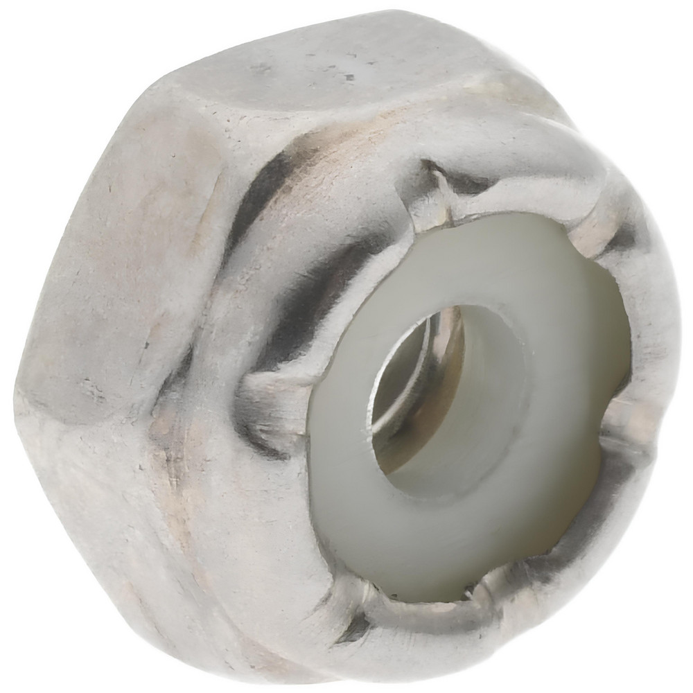 Value Collection - Hex Lock Nut: Insert, Nylon Insert, Grade 18-8 ...