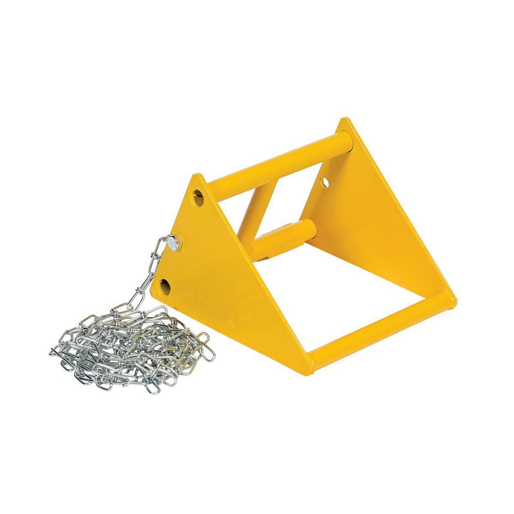 Vestil - Wheel Chocks; Wheel Chock Type: Single; Base Tread: Serrated ...