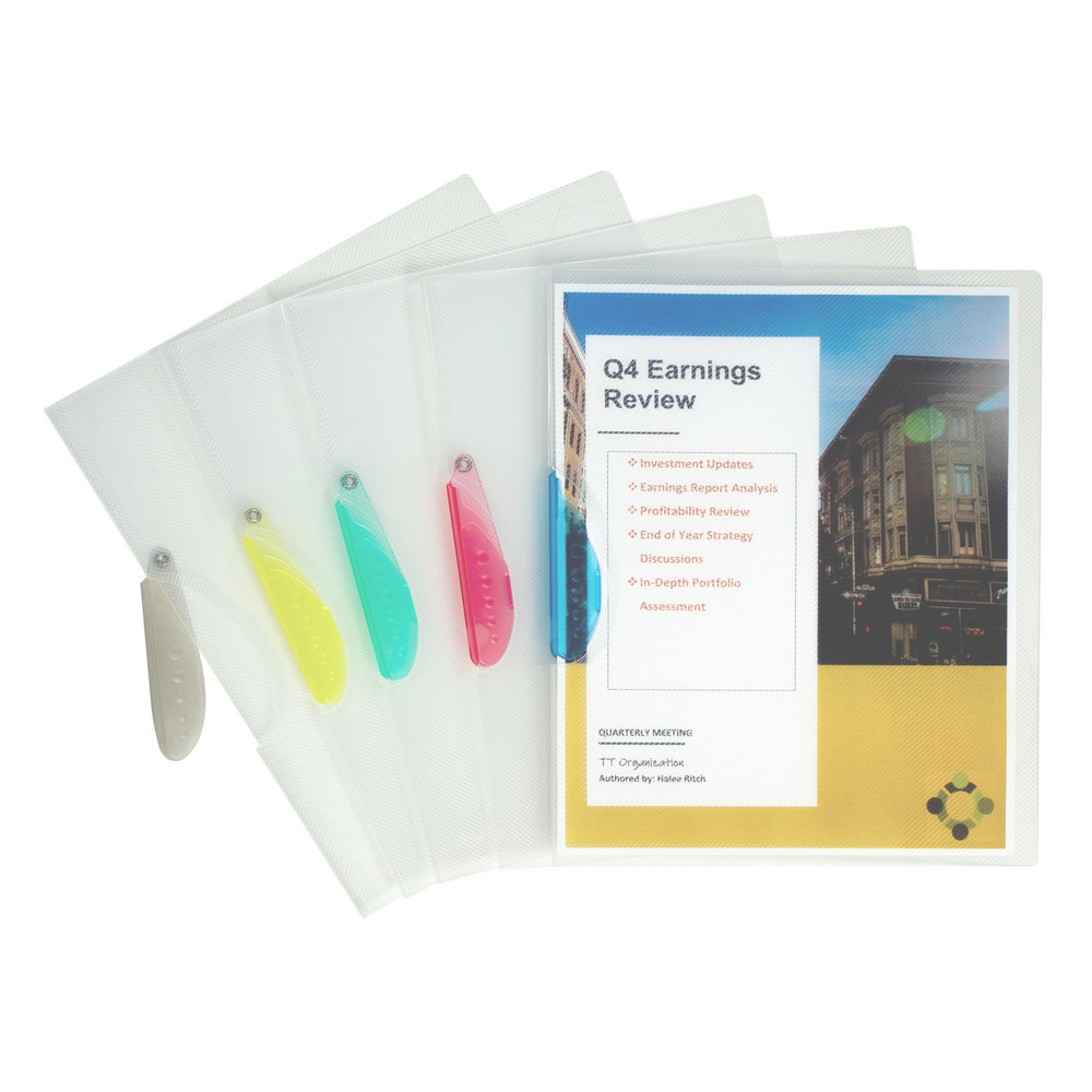 C-LINE® - Document Protectors: Document Type: Document Holder; Color ...
