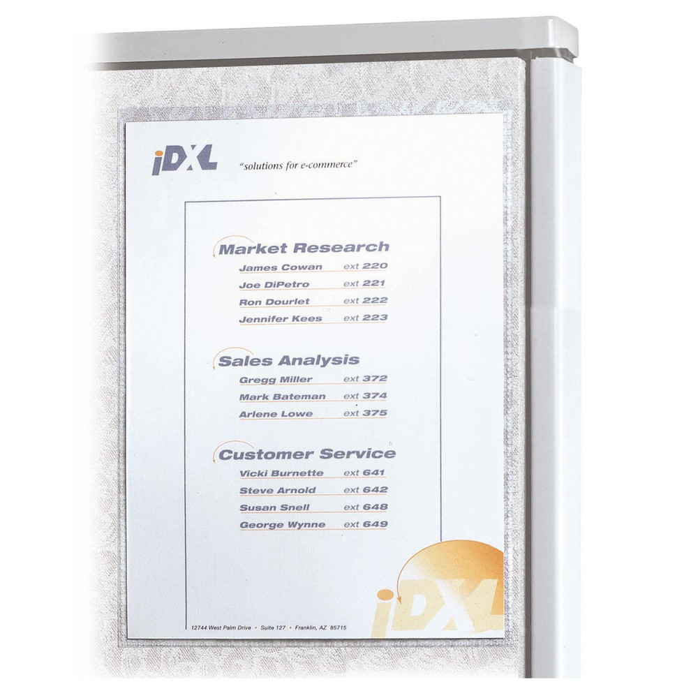 C-LINE® - Document Protectors: Document Type: Mount Frame; Color: Clear ...
