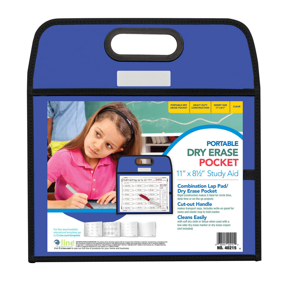 C-LINE® - Dry Erase Markers & Accessories: Blue, Black, Dry Erase ...