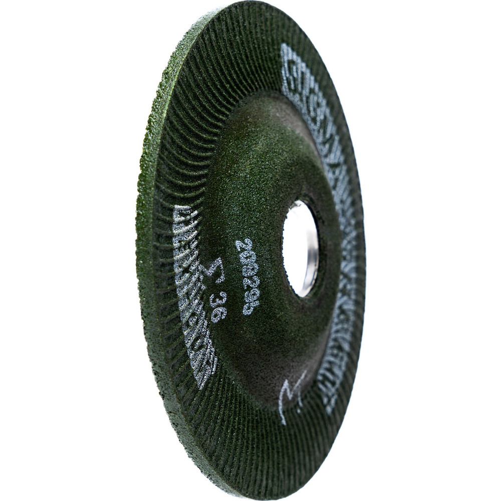 Rex Cut Abrasives - Depressed-Center Wheel: Type 27, 7" Dia, 1/4" Thick ...
