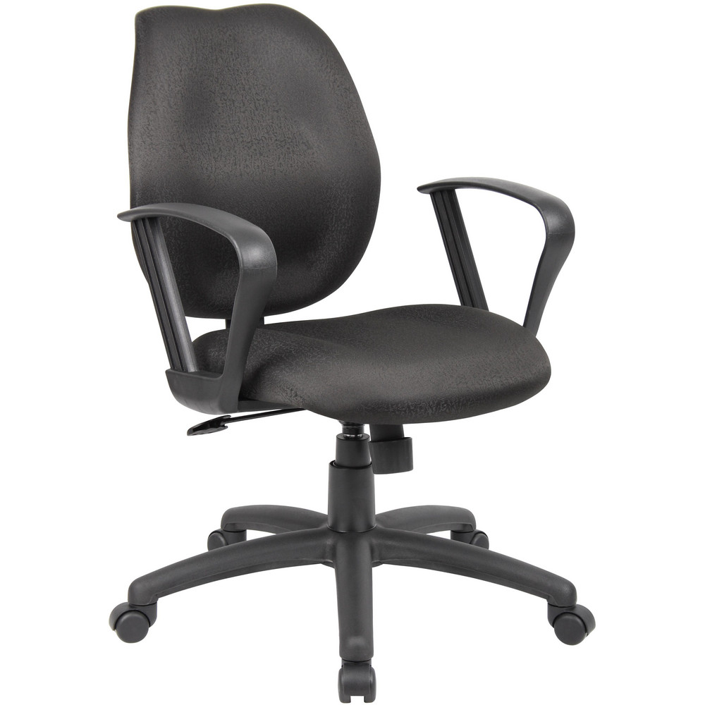 Boss Office Products - Task Chair: Task Fabric, Adjustable Height ...