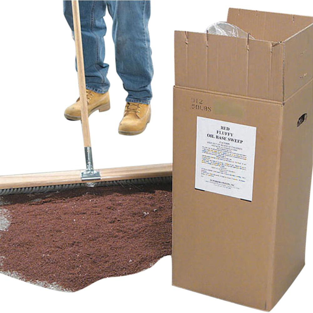 New Pig - Non-Absorbent: 53 lb Box, Sweeping | MSC Direct