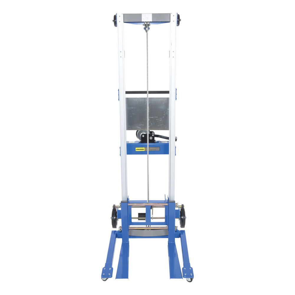 Vestil - 350 Lb Capacity, 118" Lift Height, Straddle Base Manually ...