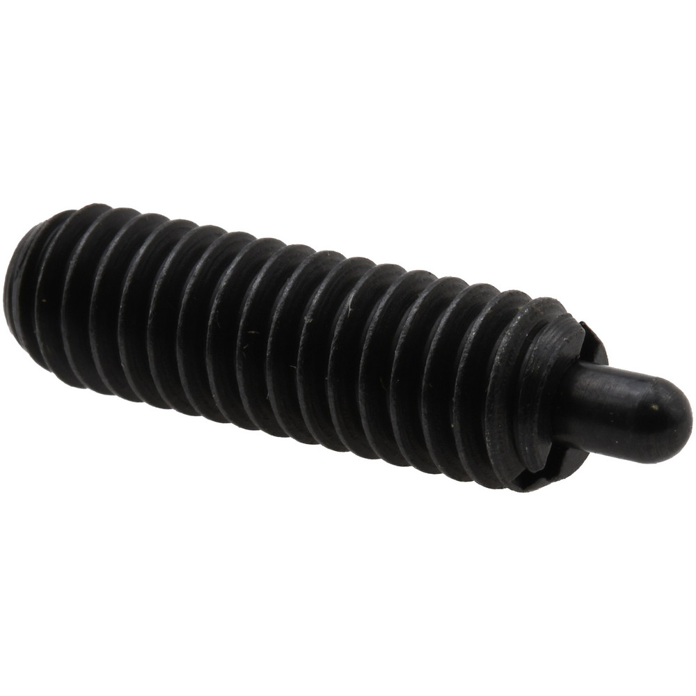 Vlier - Threaded Spring Plunger: 5/16-18, 1" Thread Length, 0.135" Dia ...