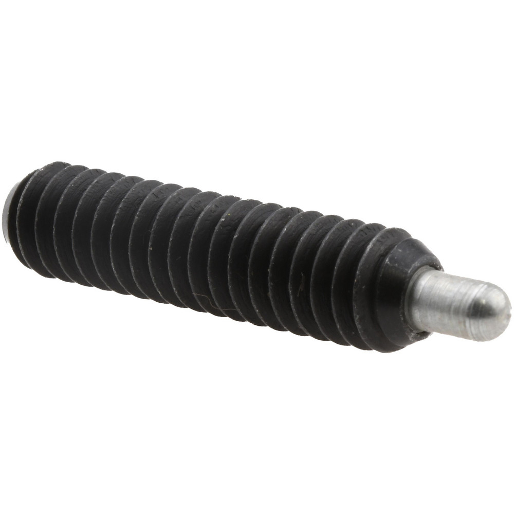 Vlier - Threaded Spring Plunger: 1/4-20, 1" Thread Length, 0.118" Dia ...