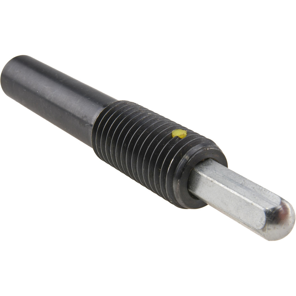 Vlier - Threaded Spring Plunger: 1/8, 2" Thread Length, 0.5" Dia, 1-1/2 ...