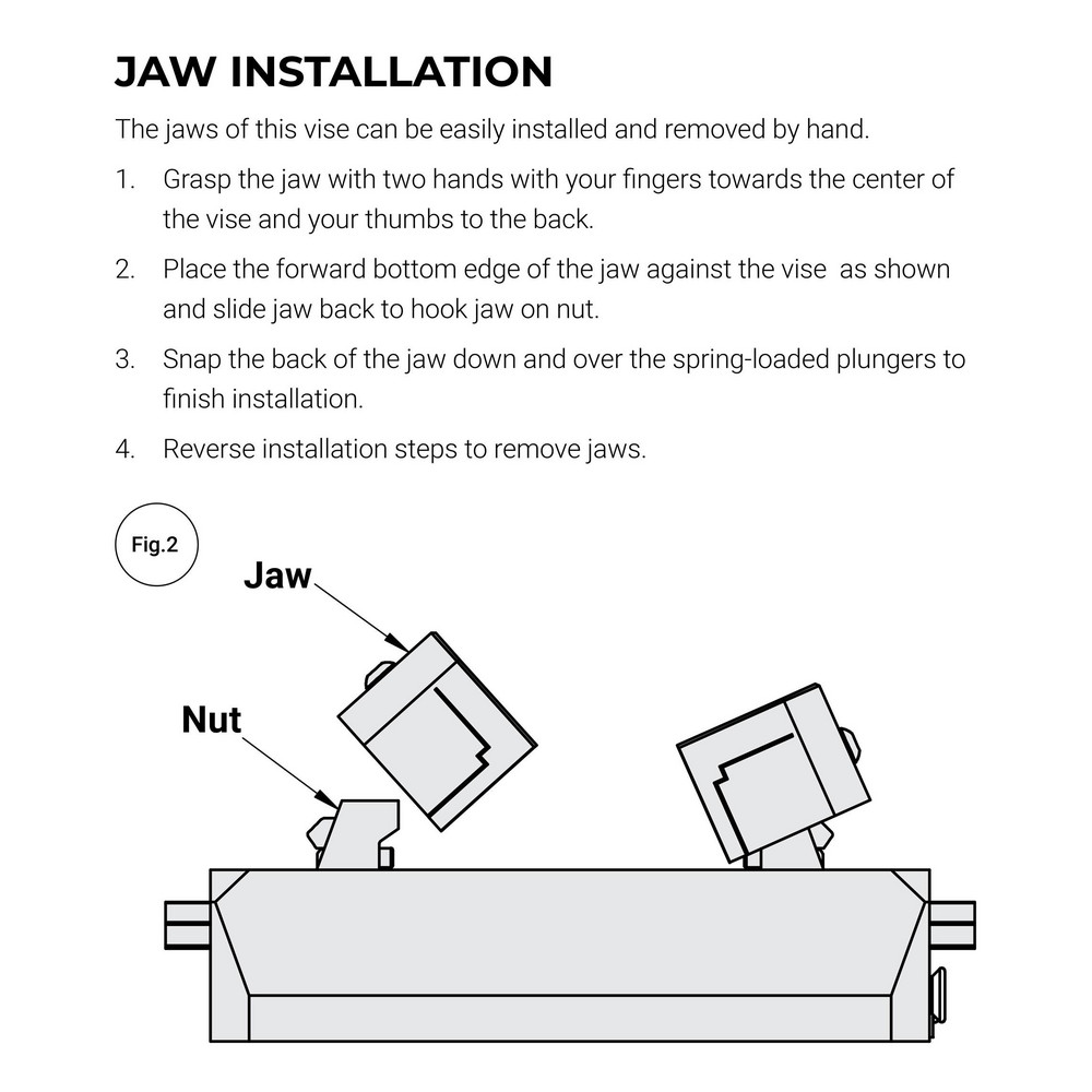 Kurt - Self-Centering Vise: PFW, 4.00" Jaw Width, 4.6060" Max Jaw ...