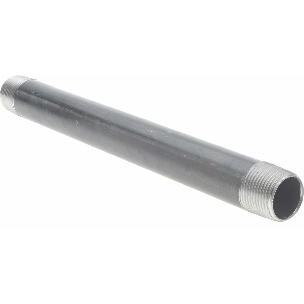 B&K Mueller - Black Pipe Nipple: 3/4" Dia x 10" Long, Schedule 40 | MSC ...