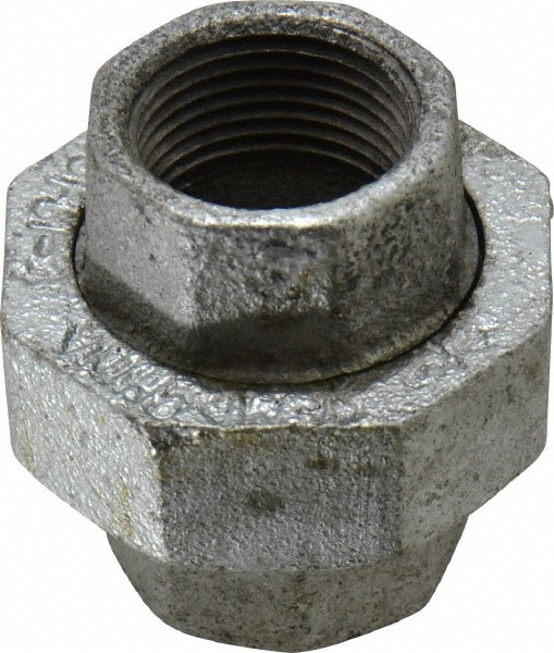 Value Collection - 3/4" Galvanized Malleable Iron Pipe Union - 62147962 ...