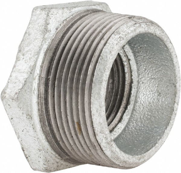 B&K Mueller - Malleable Iron Pipe Bushing: 1-1/2 x 1" Fitting | MSC Direct