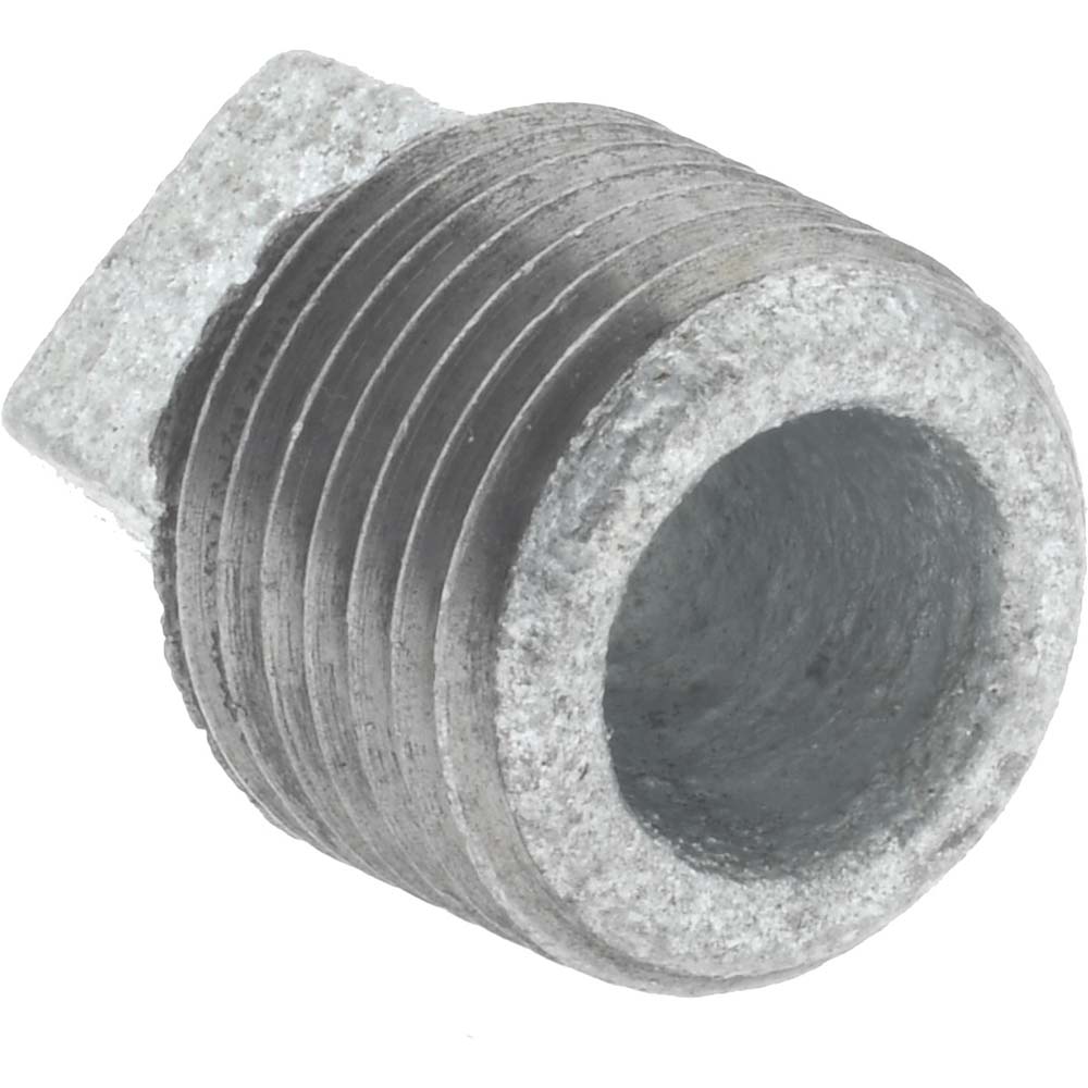 B&K Mueller - Malleable Iron Pipe Square Plug: 1/2" Fitting | MSC Direct