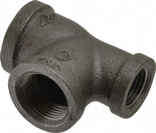 B K Mueller Size 3 4 X 1 2 X 3 4 Class 150 Malleable Iron Black b-k-mueller-size-3-4-x-1-2-x-3-4-class-150-malleable-iron-black