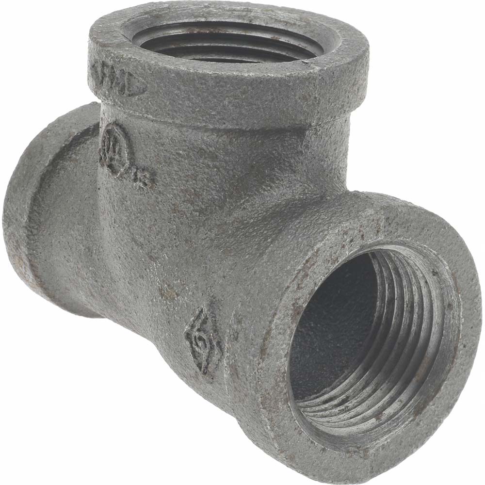 B&K Mueller - Black Reducer: 3/4 x 1/2 x 3/4", Threaded | MSC Direct