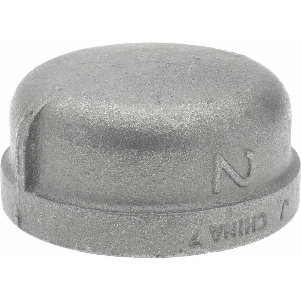 B&K Mueller - Size 2", Class 150, Malleable Iron Black Pipe End Cap ...