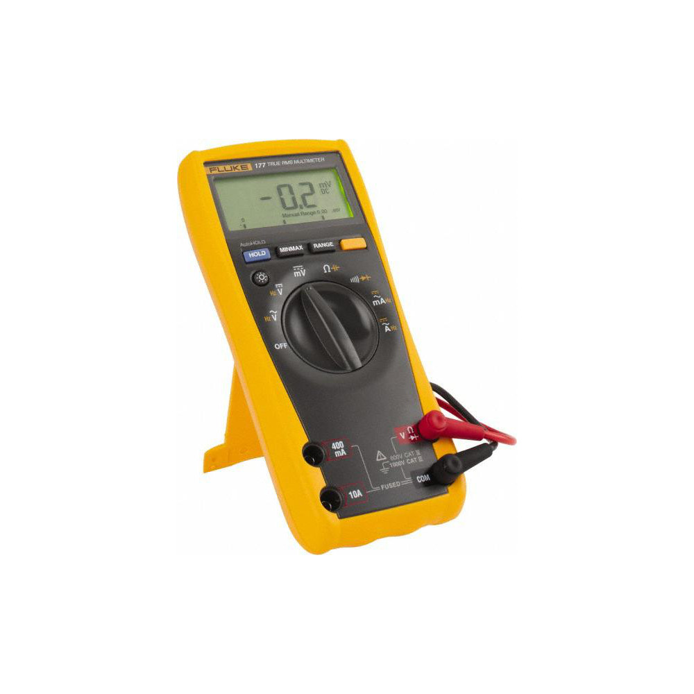 Fluke - CAT III & CAT IV, Auto Ranging Digital Manual Ranging & True ...