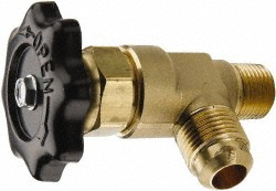 Parker - Flare x MNPTF End Connection Brass Truck Valve - 62157359 ...