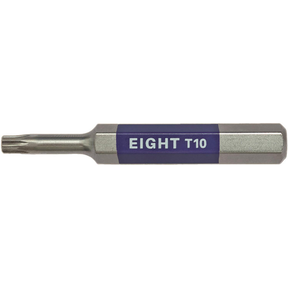 Eight Tool - Torx Screwdriver Bits: Type: Torx Bit; Torx Size: T10 ...