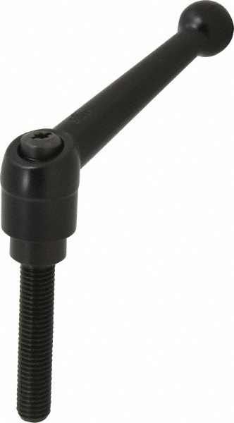 KIPP - Threaded Stud Adjustable Clamping Handle: M12 x 1.75 Thread, 25 ...