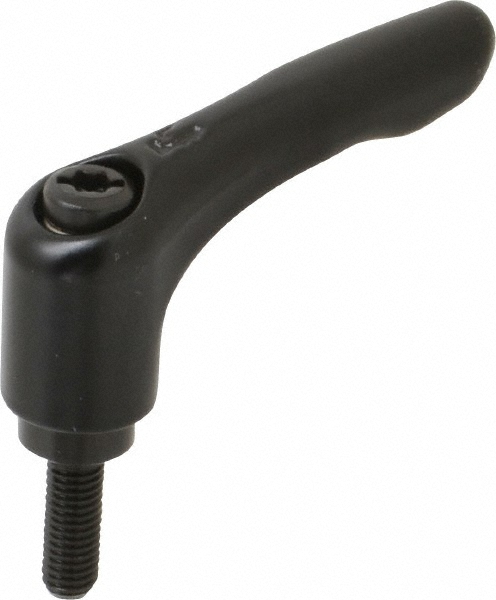KIPP - Threaded Stud Adjustable Clamping Handle: M5 x 0.80 Thread, 13 ...