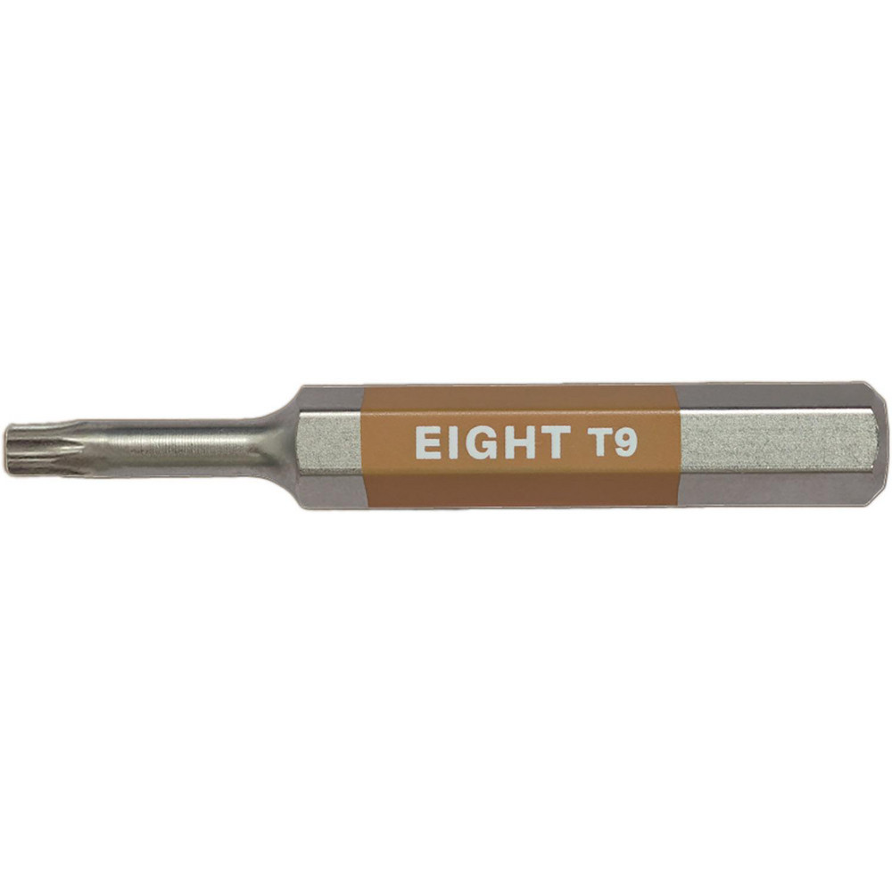 Eight Tool - Torx Screwdriver Bits: Type: Torx Bit; Torx Size: T9 | MSC ...