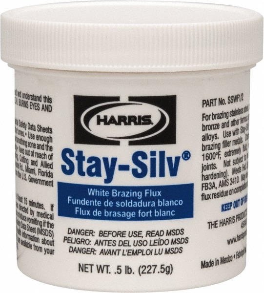 Harris Products - 8 Ounce White Brazing Flux | MSC Direct