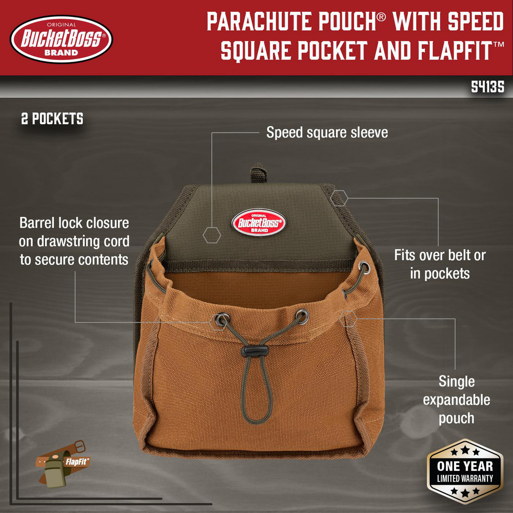 Bucket Boss - Tool Pouches & Holsters: Holder Type: Holder, Tool Pouch ...
