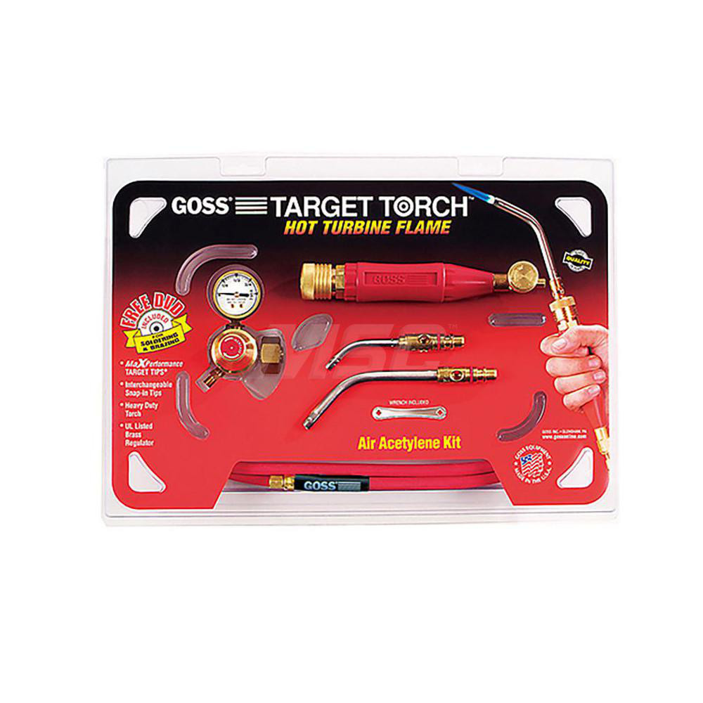 Goss - Oxygen and Acetylene Torch Kit - 62319074 - MSC Industrial Supply