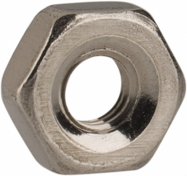 Value Collection - Hex Nut: M2.5x0.45, Grade 316 & Austenitic Grade A4 ...