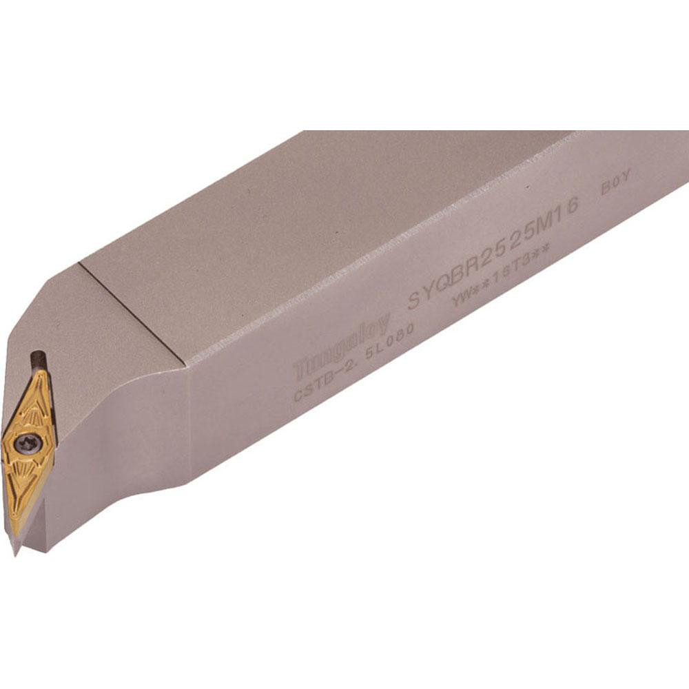 Tungaloy - Indexable Turning Toolholder: SYQBL2525M16, 122.500 deg Lead ...
