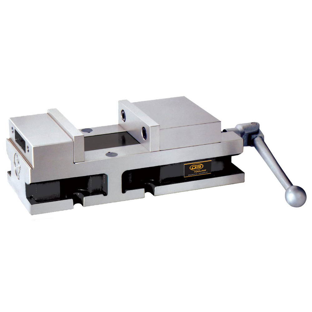 GS Tooling - Machine Vise: Single-Station, 6.0000" Jaw Width, 165.1 mm ...