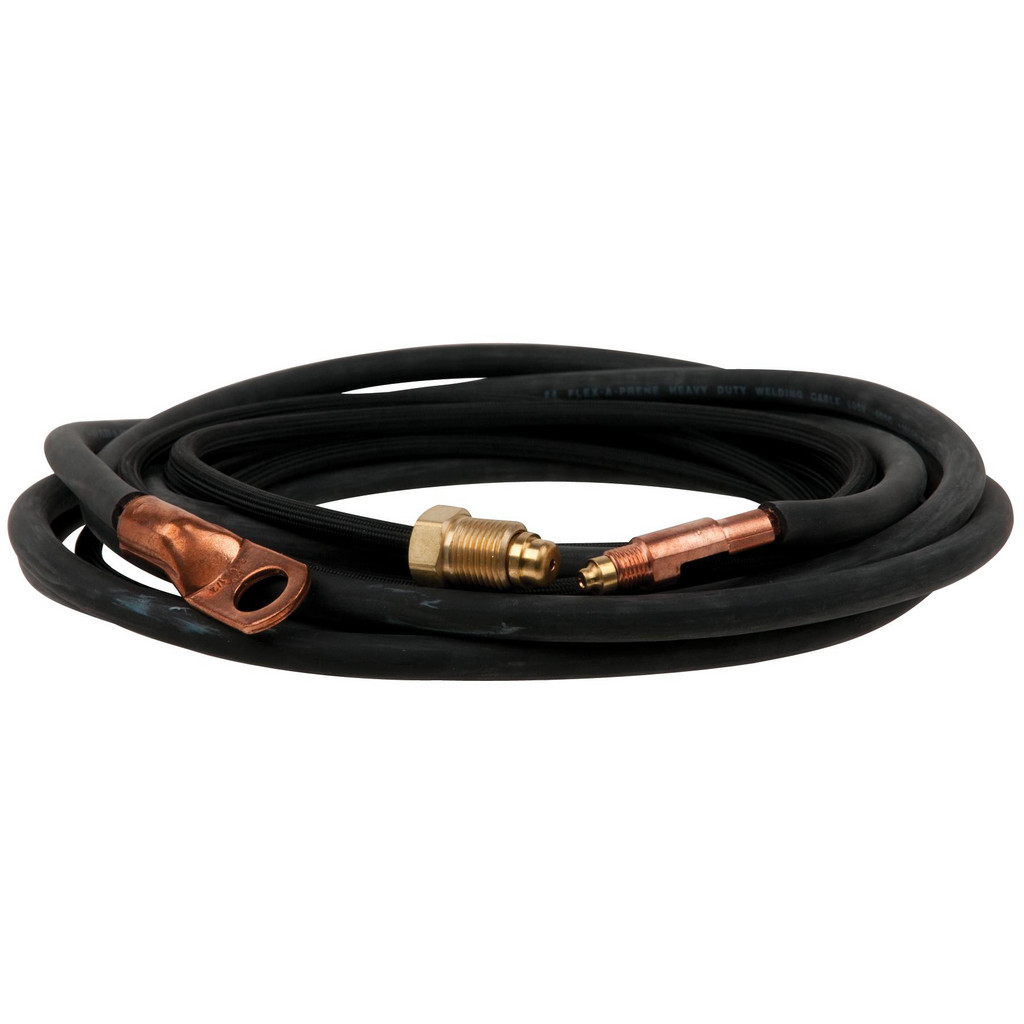 Value Collection - 12-1/2 Ft. Long, 2 Piece TIG Torch Braided Rubber ...