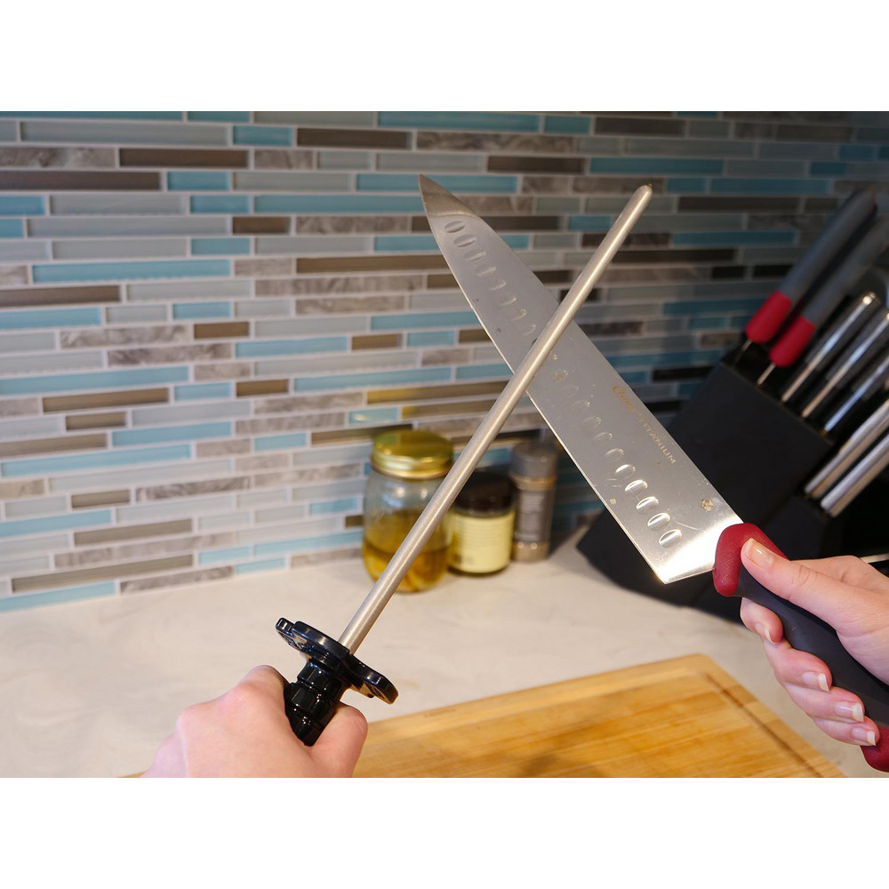 DMT - Sharpening Stone: 12'' OAL, 1/2'' Wide, 1/2'' Thick, Round ...