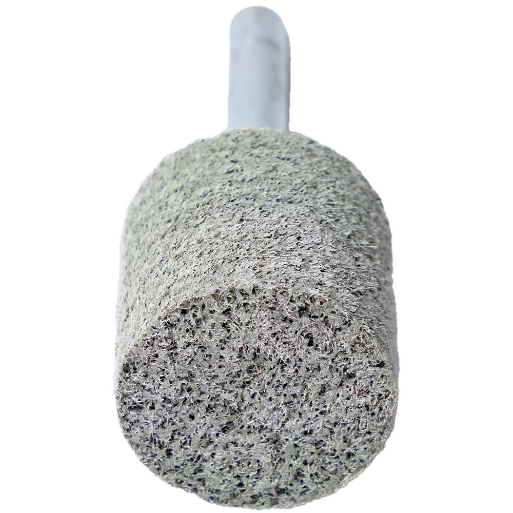 Rex Cut Abrasives - Mounted Point: 1/2" Head Dia, 1/2" Thick, 1/4 ...