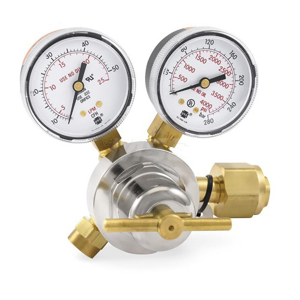 Miller/Smith - 320 CGA Inlet Connection, Female Fitting, Carbon Dioxide ...