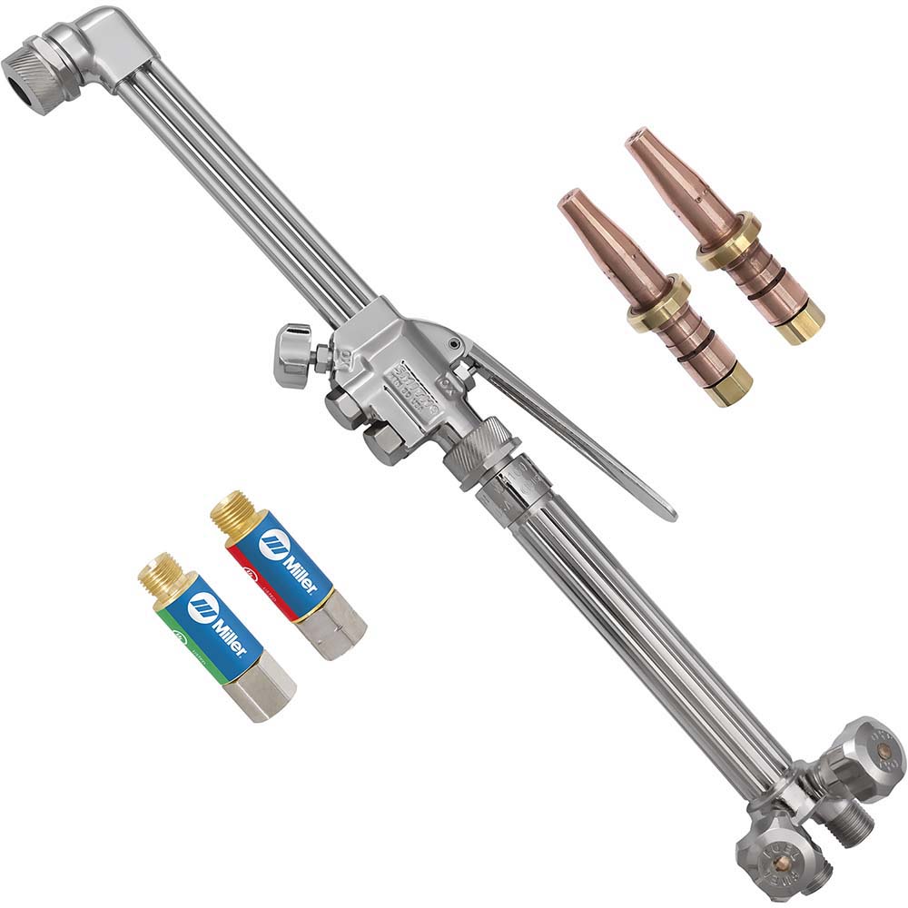 Miller/Smith - 6 Inch Cutting Capacity, Oxygen and Acetylene Torch Kit ...