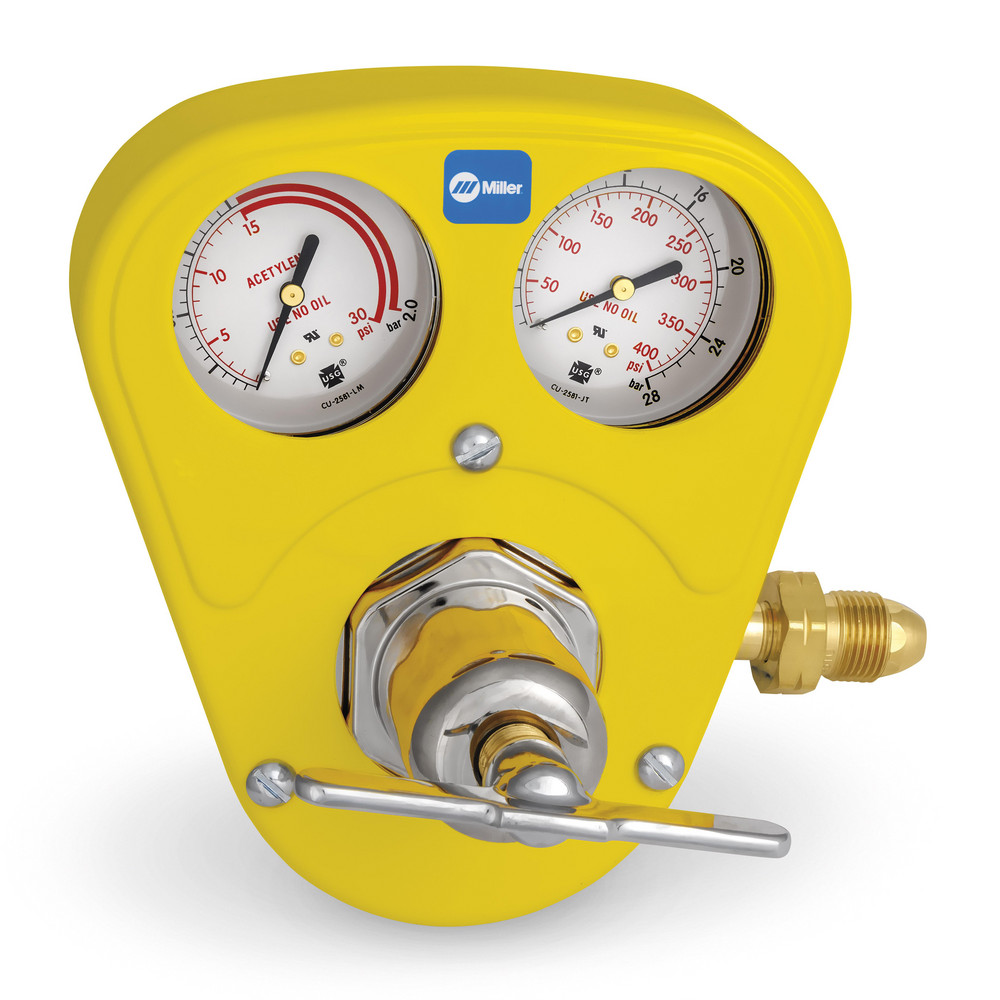 Miller/Smith - 540 CGA Inlet Connection, B R/H Fitting, 175 Max psi ...